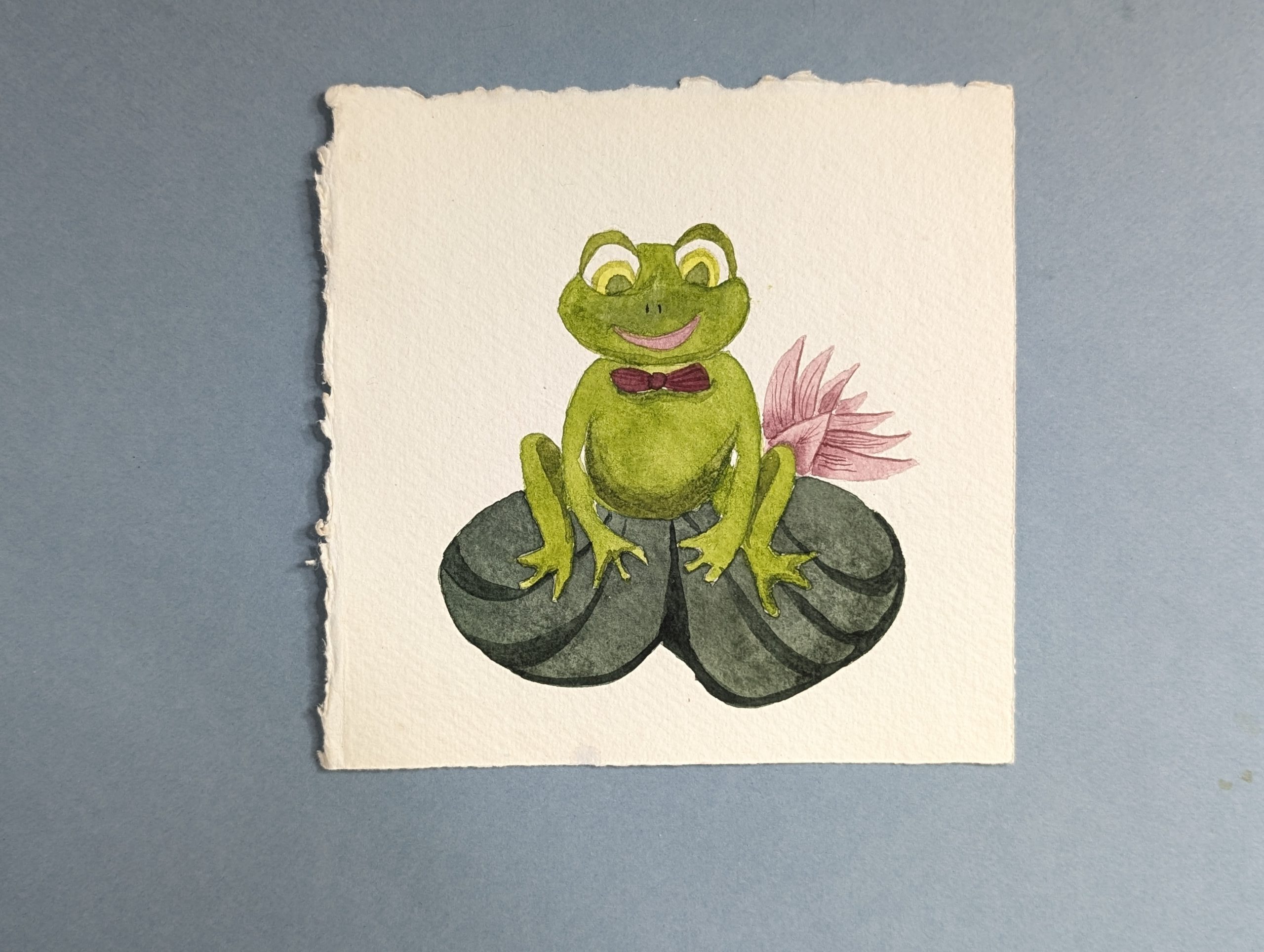 Original Watercolor Frog Art for Sale | 1 of a Kind | Nature-Inspired ...